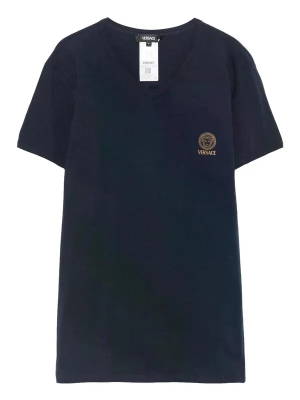Versace Medusa Head-motif T-shirt - Blue
