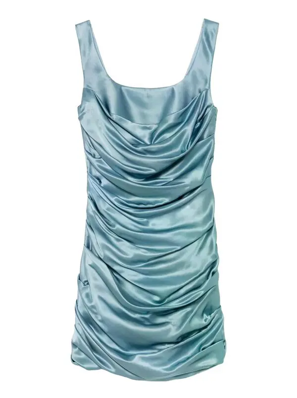 Giuseppe Di Morabito Cowl-effect Minidress - Blue