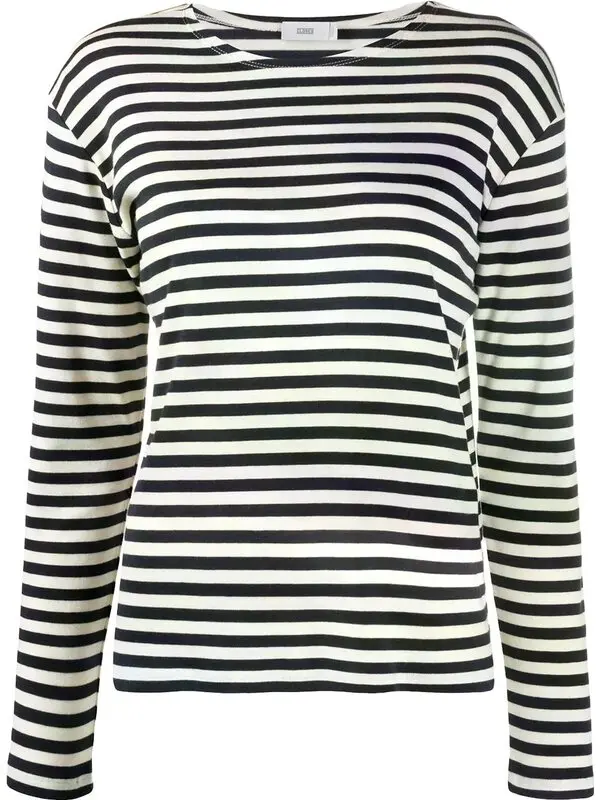Closed Striped Long-sleeved T-shirt - Neutrals