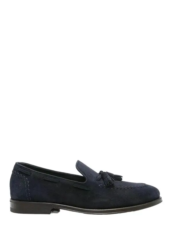 HENDERSON BARACCO Tassel-detail Boat Shoes - Blue