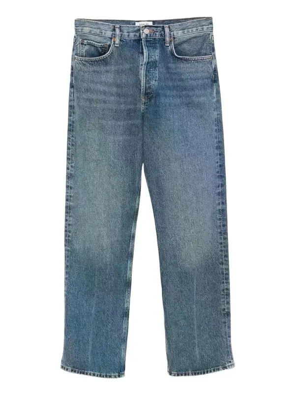 AGOLDE Fran Straight Leg Jeans - Blue