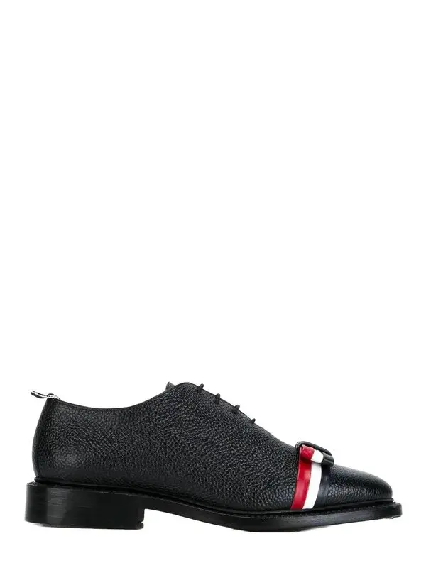 Thom Browne Wholecut Oxford Shoes - Black