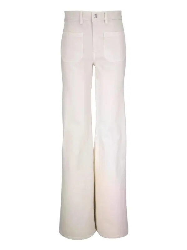 NILI LOTAN Florence Wide-leg Trousers - Neutrals