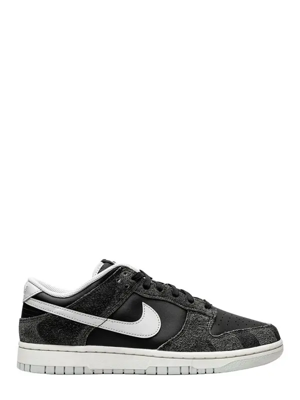 Nike Dunk Low Retro Animal Pack Zebra Sneakers - Black