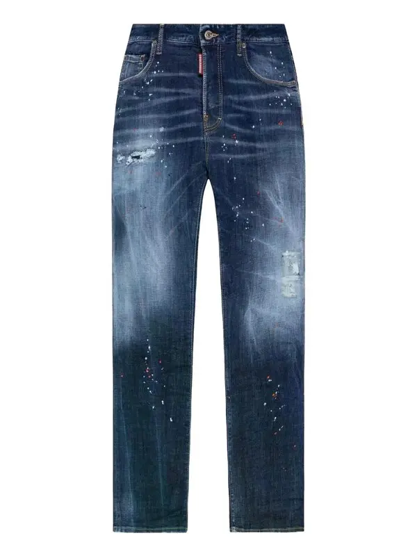 Dsquared2 642 Cotton Jeans - Blue