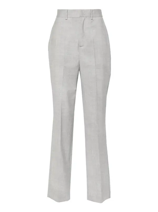 P.a.r.o.s.h High-waisted Tailored Trousers - Grey
