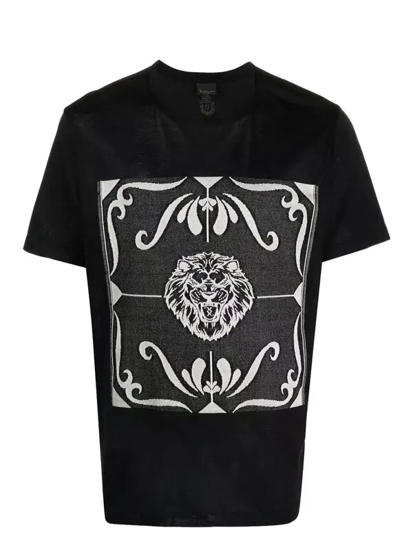 BILLIONAIRE Graphic-print T-shirt - Black