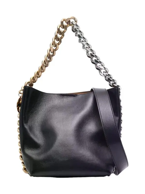 Stella McCartney Frayme Bucket Bag - Black