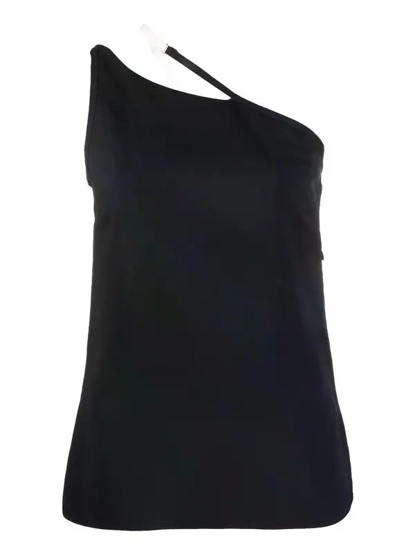 Givenchy Asymmetric Strap Top - Black