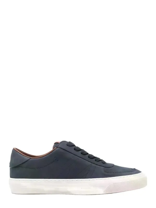 Moncler Monclub Leather Sneakers - Blue