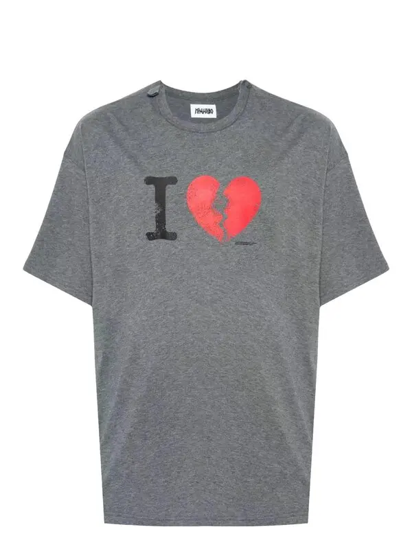 MAGLIANO I Suffer T-shirt - Grey