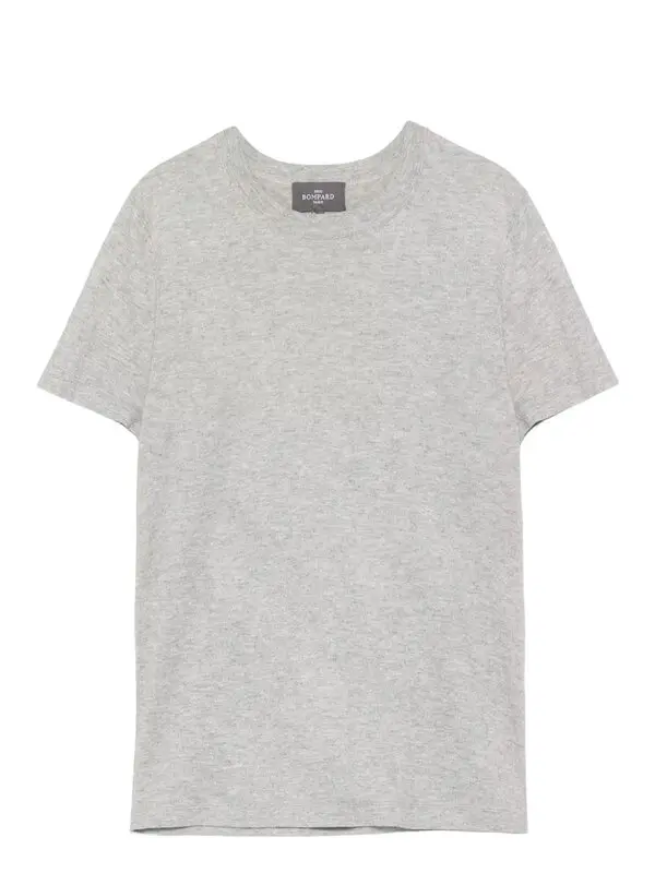 Eric Bompard Fine-knit T-shirt - Grey