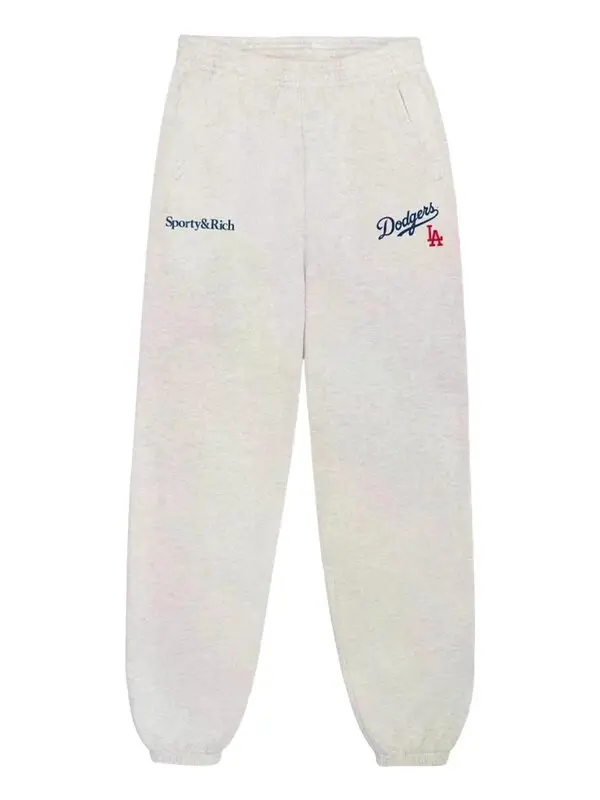 SPORTY & RICH Logo-print Track Pants - Grey