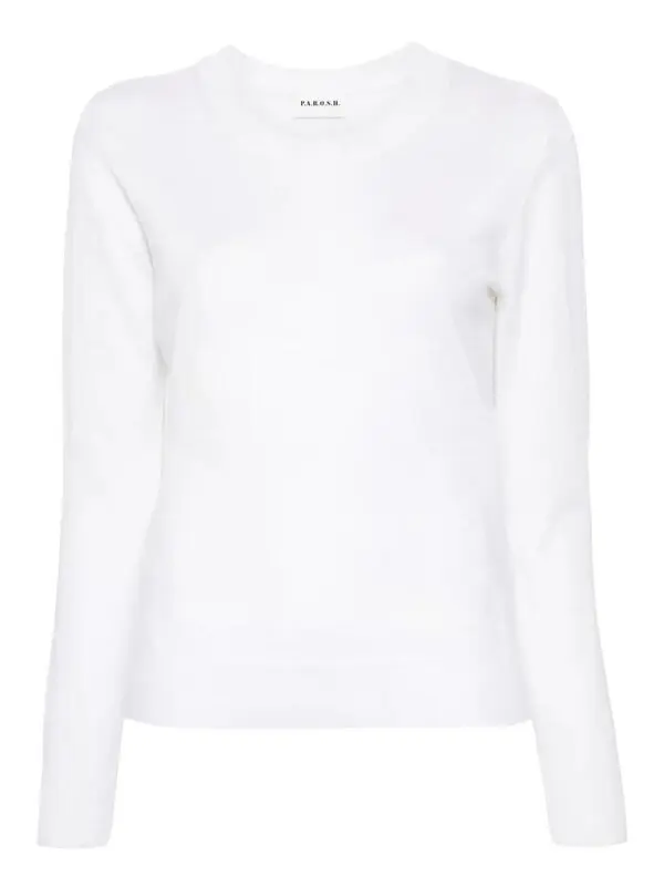 P.a.r.o.s.h Wool-silk Blend Jumper - Neutrals