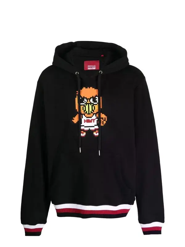 MOSTLY HEARD RARELY SEEN 8-BIT Miami Graphic-print Hoodie - Black