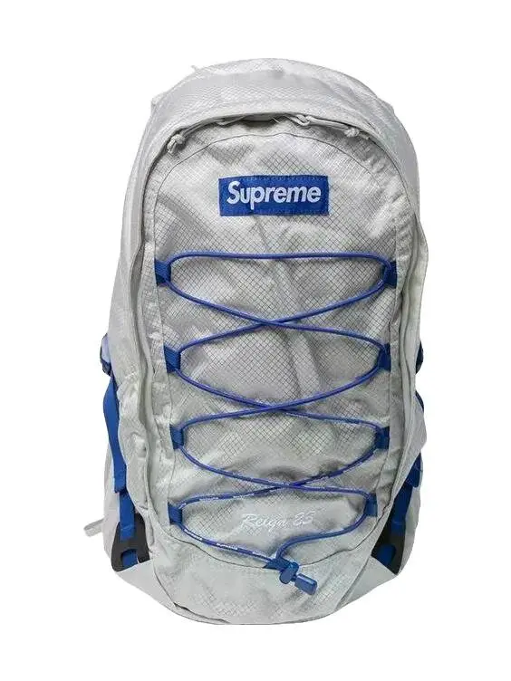 Supreme Logo-patch Backpack - Grey