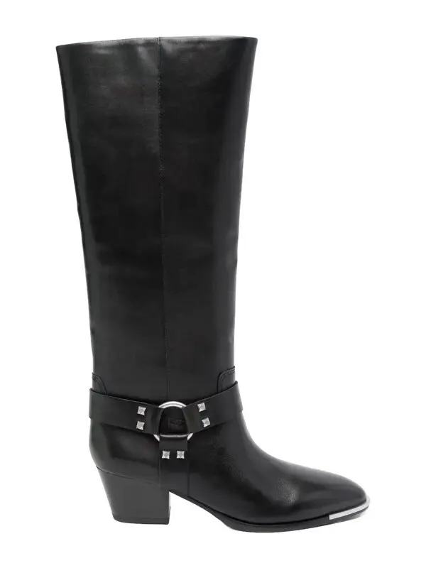 Ash 50mm Faith Boots - Black