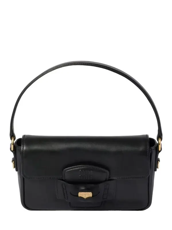 Miu Miu Penny Shoulder Bag - Black