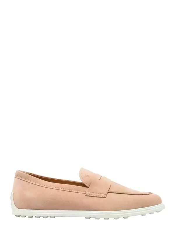 TOD'S Suede Loafers - Pink