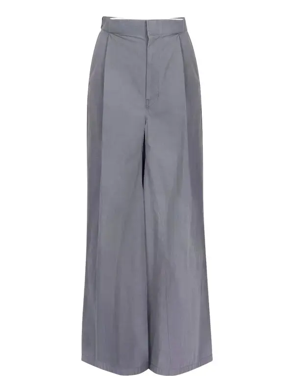 MAISON MARGIELA Four-stitch Palazzo Trousers - Grey