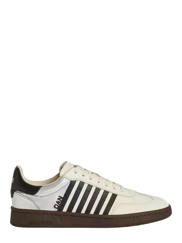 Dsquared2 Leather Sneakers - Neutrals