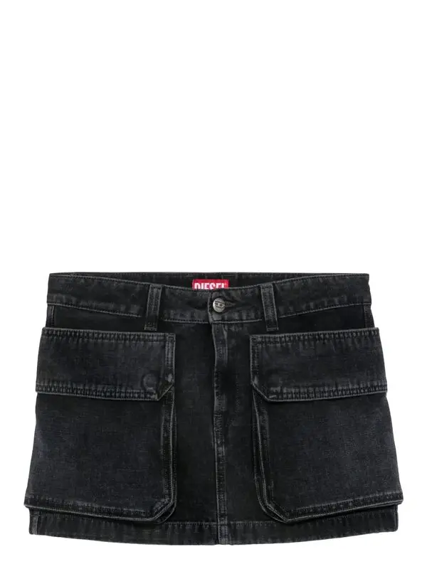 DIESEL® Mini Skirt - Black