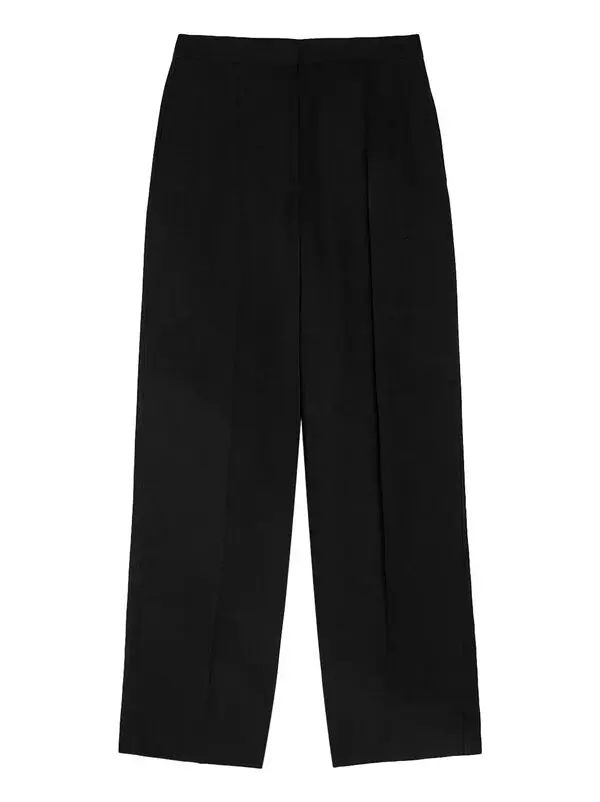 JIL SANDER Tailored Trousers With Pleat Detailing - Black