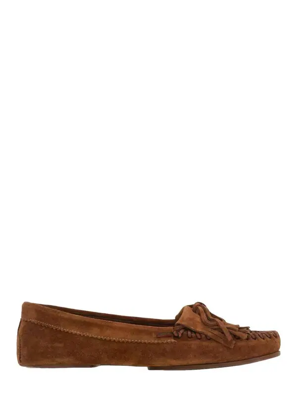 Paris Texas Indiana Suede Loafers - Brown