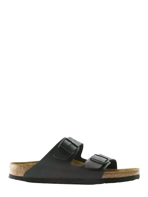 BIRKENSTOCK Arizona Double Buckle Sandals - Black