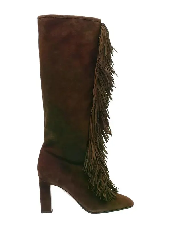 AQUAZZURA Gytane Knee-high Boots - Brown