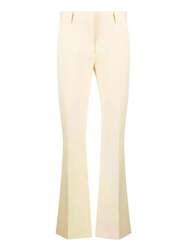 FRAME Le Mini Boot Flared Trousers - Yellow