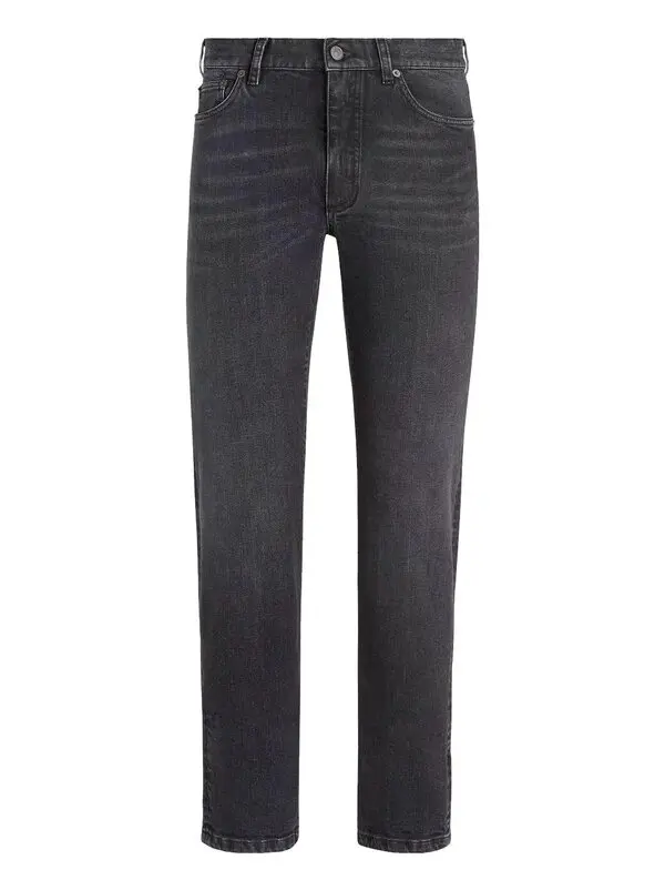 Zegna Roccia Slim-fit Jeans - Grey