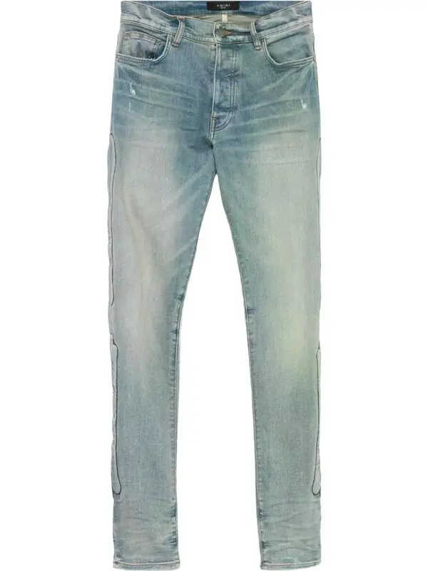 Amiri 3d-bones Jeans - Blue