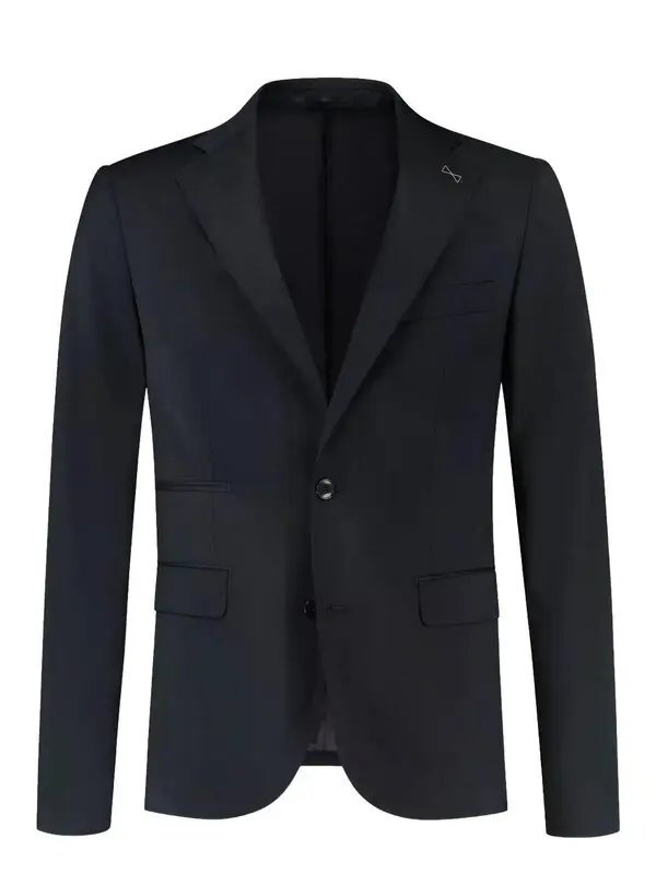 PAUL ZEIST Wool Blazer - Blue