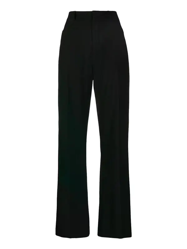 Jacquemus Le Pantalon Sauge Flared Trousers - Black