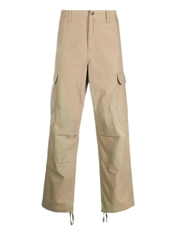 Carhartt Work In Progress Straight Leg Cargo Trousers - Neutrals