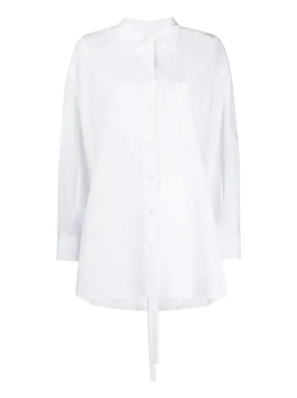 Valentino Garavani Cape-style Buttoned Shirt - White
