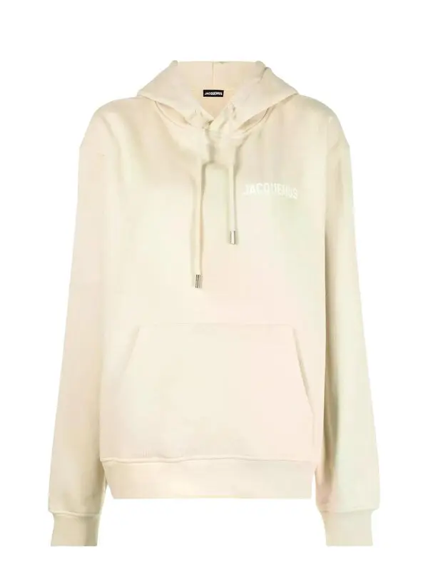 Jacquemus Le Sweatshirt Hoodie - Neutrals