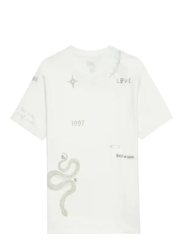 Zadig&Voltaire Graphic-print T-shirt - White