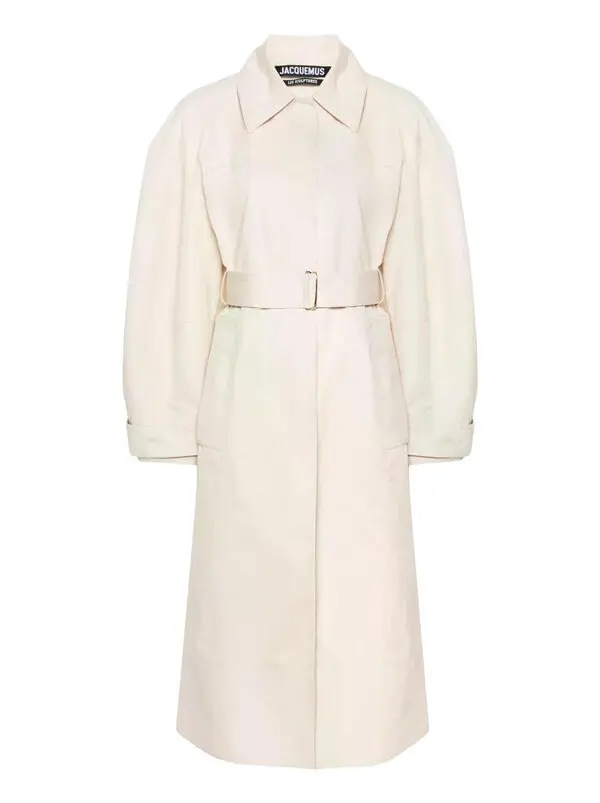 Jacquemus Le Trench Bari Coat - Neutrals