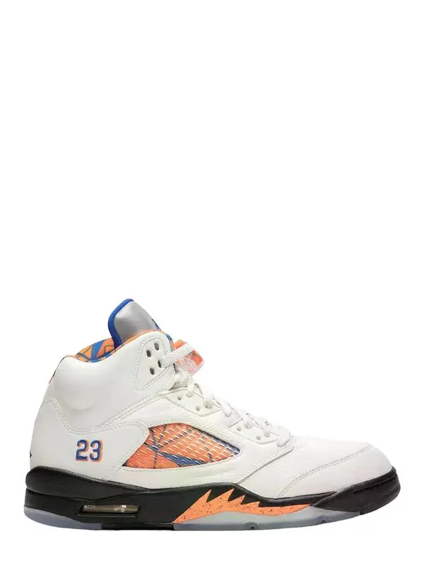 JORDAN Air 5 Retro International Flight Sneakers - White