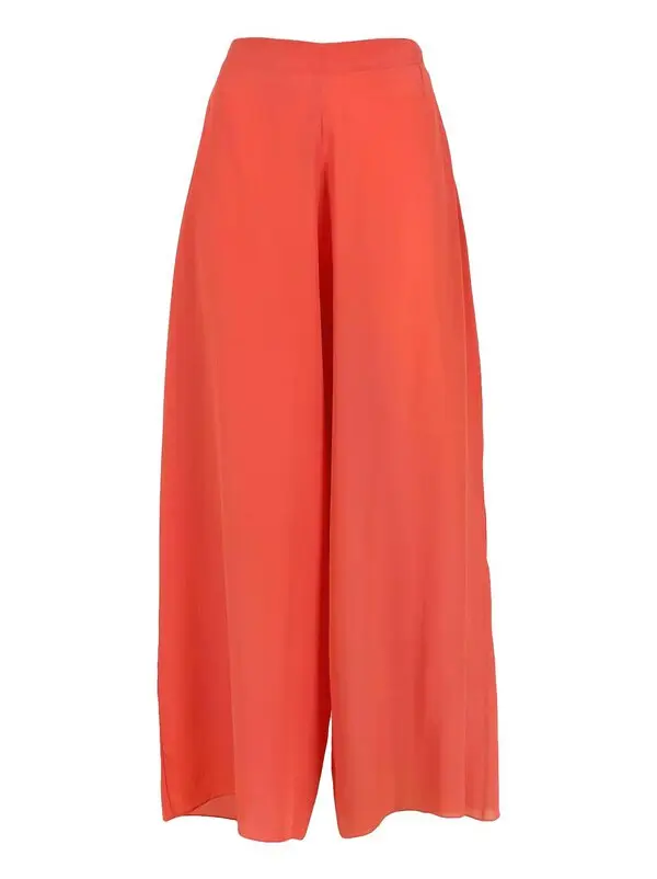AMIR SLAMA Silk Palazzo Pants - Orange