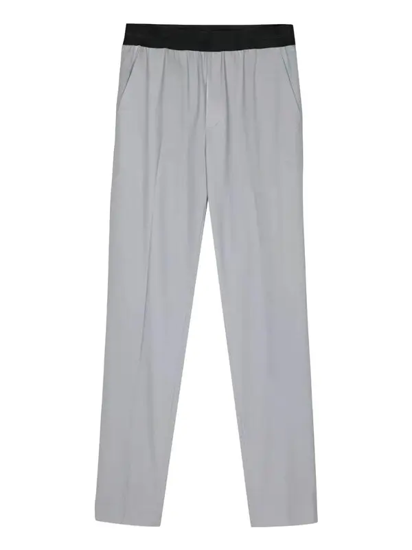 MSGM Straight-leg Tailored Trousers - Grey