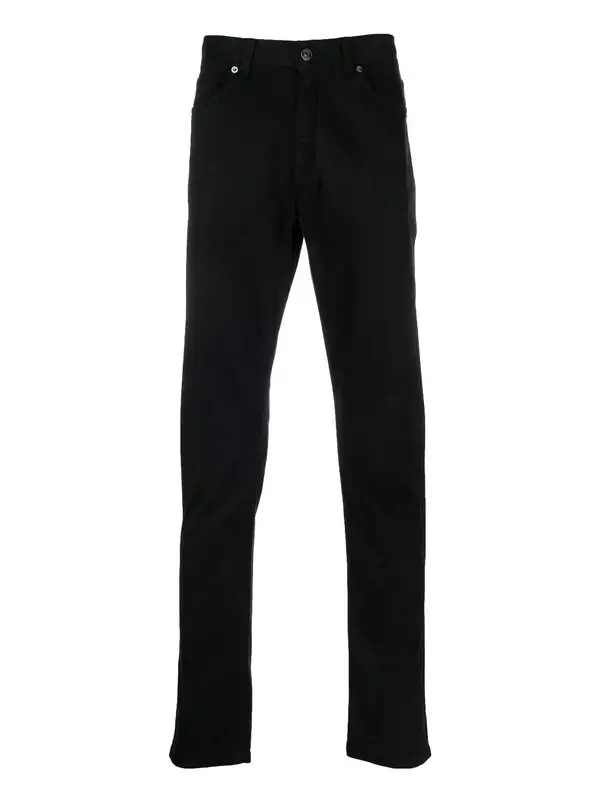 Zegna Roccia Slim-fit Jeans - Black