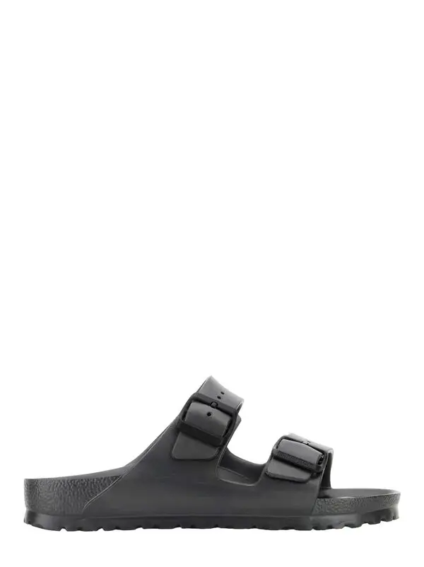 BIRKENSTOCK Arizona Double-strap Slides - Grey
