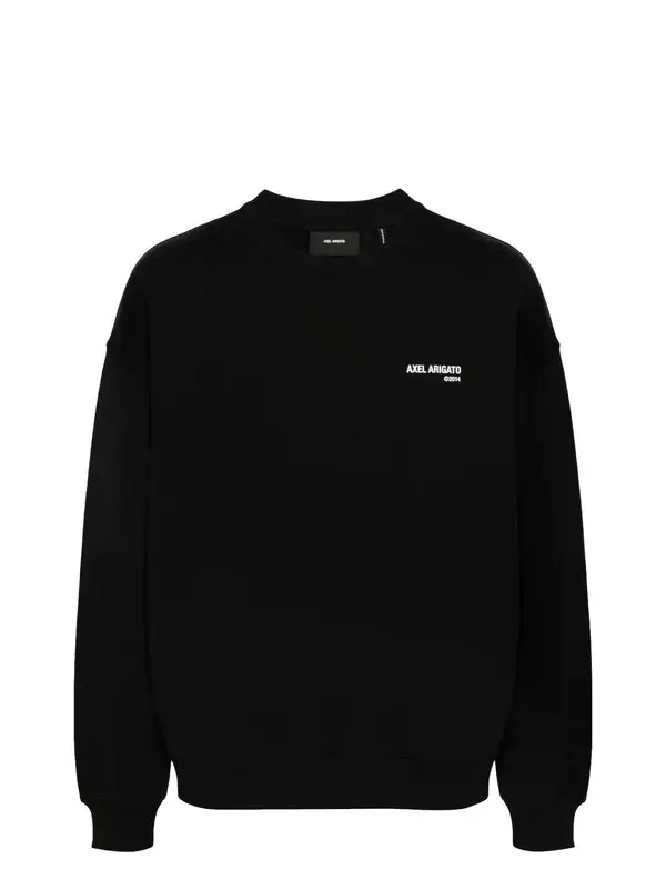 Axel Arigato Spade Cotton Sweatshirt - Black