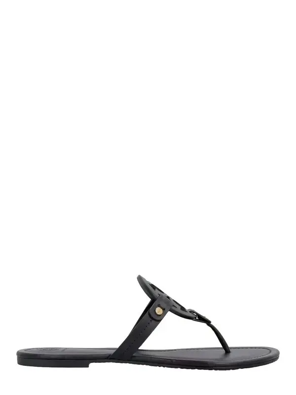 Tory Burch Miller Cut Out Sandals - Black