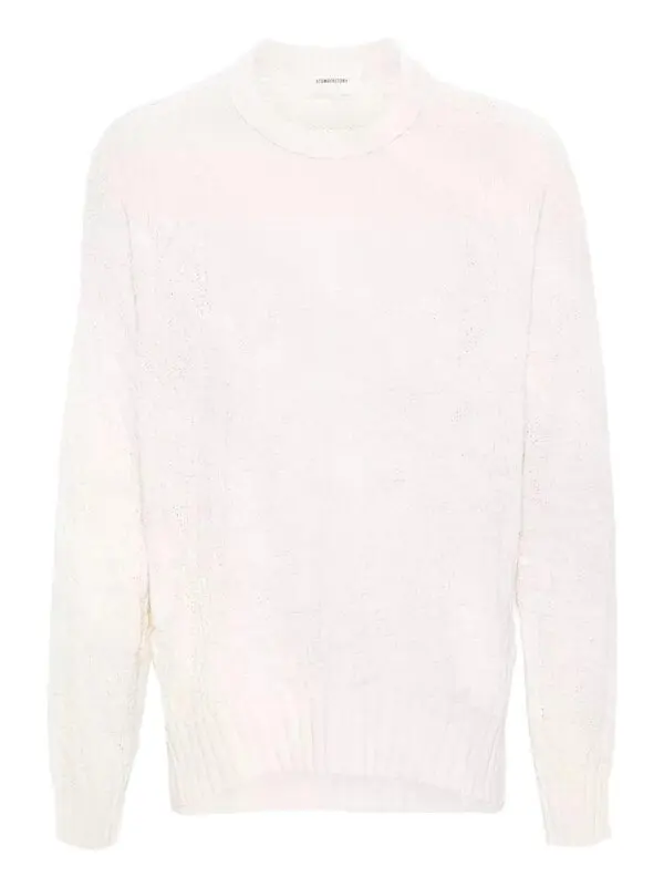 ATOMO FACTORY Patterned Jacquard Jumper - Neutrals