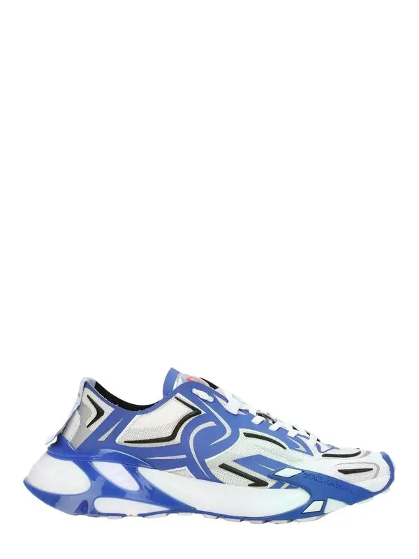 Dolce & Gabbana Fast Panelled Sneakers - White