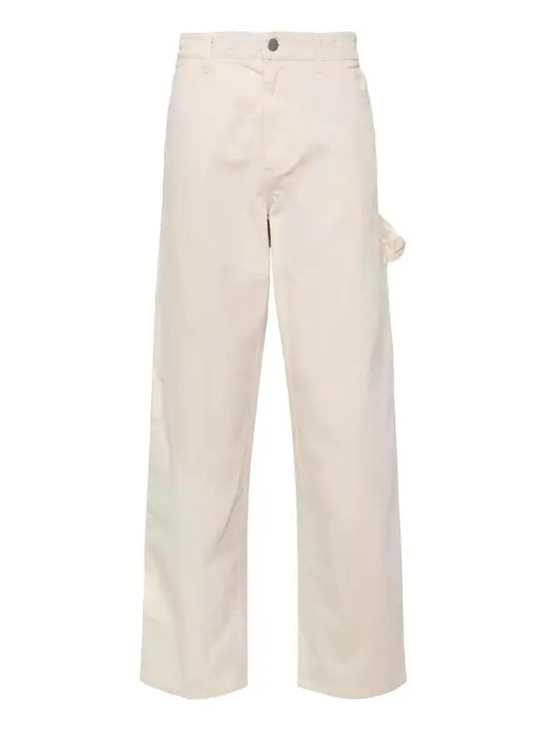 AWAKE NY Straight-leg Cotton Carpenter Trousers - Neutrals